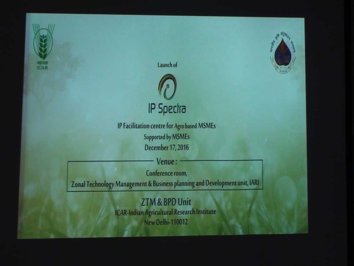 Launching of IP Spectra – Technology Transfer Unit for the Industry ...